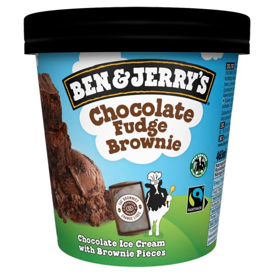 Ben&Jerry’s Chocolate Fudge Brownie jégkrém 465ml